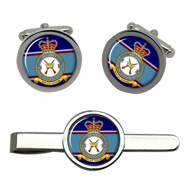 RAF REGIMENT 54 Squadron Gemelli E Fermacravatta Set EUR 42,95 ...