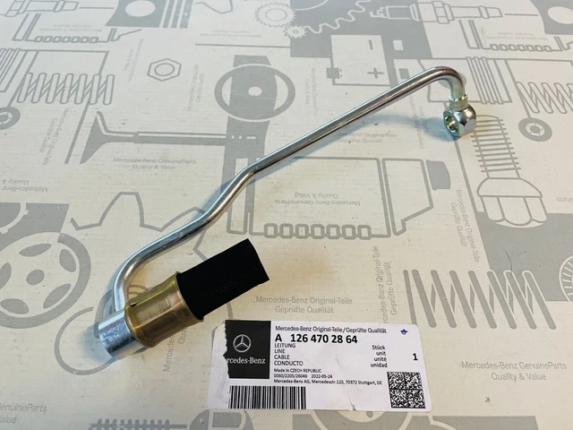 ORIGINAL MERCEDES-BENZ FUEL Line to Fuel Pump R107 W126 £82.02 ...