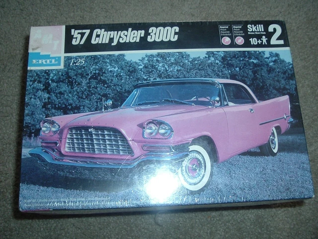 VINTAGE AMT PRO Shop 1957 Chrysler 300C Model Kit in Box 100% $15.00 ...