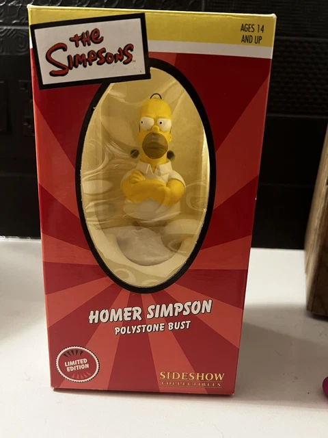 THE SIMPSONS LIMITED Edition Bust Homer Simpson In Box Rare $49.99 ...