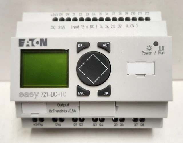 NEW EATON EASY721-DC-TC 24VDC Control Programmable Relay $325.00 - PicClick