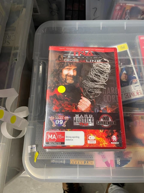 TNA WRESTLING CROSS THE LINE VICTORY ROAD 09 HARD JUSTICE NO SURRENDER t455 $25.98 - PicClick AU