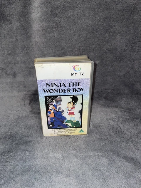VINTAGE NINJA THE Wonder Boy VHS Edition My TV Retro 80s £9.99 ...