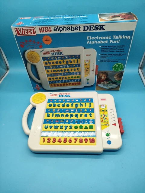 VINTAGE VTECH TALKING Little Smart Alphabet Desk Learning Rare ...