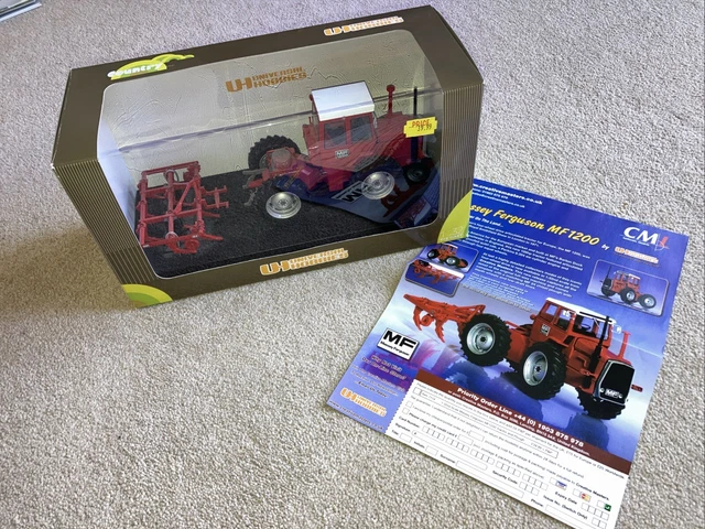 MASSEY FERGUSON 1200 Tractor 4wD Articulated Model Universal Hobbies ...