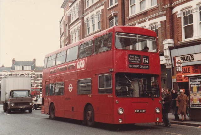 LONDON BUS PHOTO - DM1244 (PB) route 134 £0.50 - PicClick UK