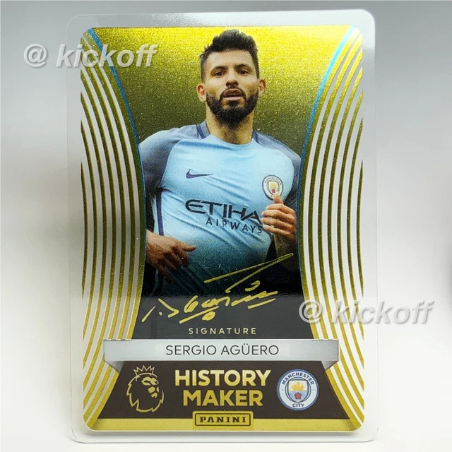 PANINI ADRENALYN XL 2025 History Maker Sergio Aguero - Rare Manchester ...