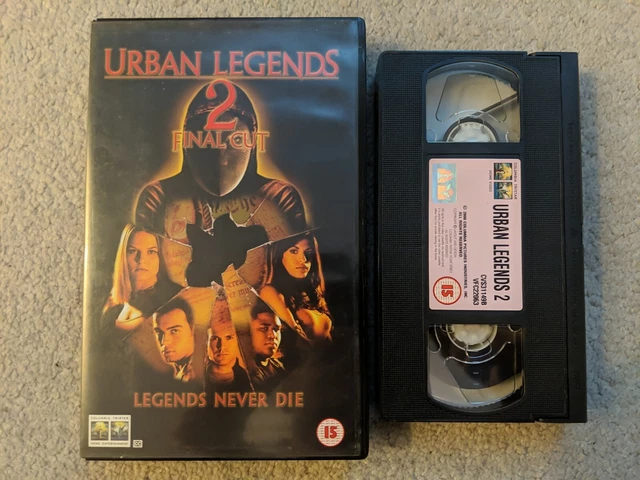 URBAN LEGENDS 2 Final Cut VHS Video Ex Rental Big Box £4.99 - PicClick UK