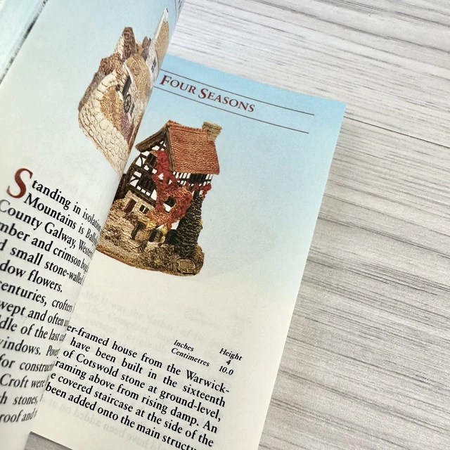 LILLIPUT LANE 1989 Booklet Catalogue Miniature Houses Collectable ...