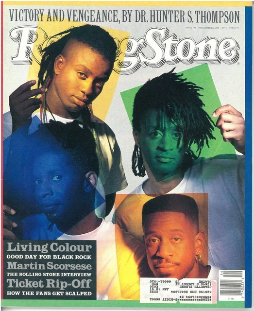 ROLLING STONE MAGAZINE Nov 1, 1990 Iss 590 Living Color Martin Scorsese ...