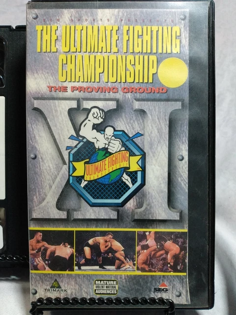 THE ULTIMATE FIGHTING Championship XI - The Proving Ground (VHS, 1997 ...