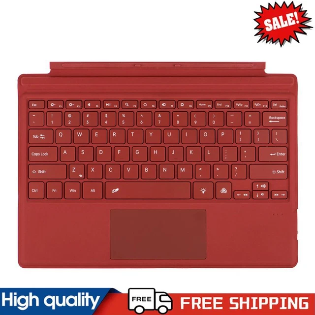 WIRELESS TRACKPAD KEYPAD BT5.1 Magnetic for Microsoft Surface Pro 4/5/6 ...