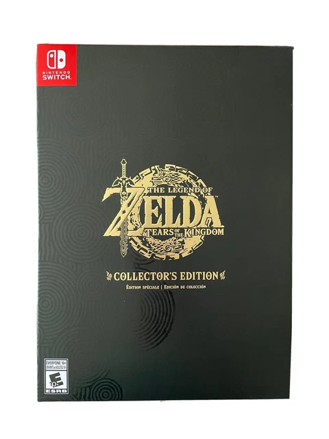 NINTENDO SWITCH LEGEND of Zelda Tears of the Kingdom édition collector ...