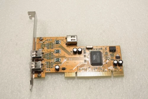 VIA VT6306 FULL Size PCI 3 IEEE 1394 Firewire Ports Adapter Card £9.95 ...