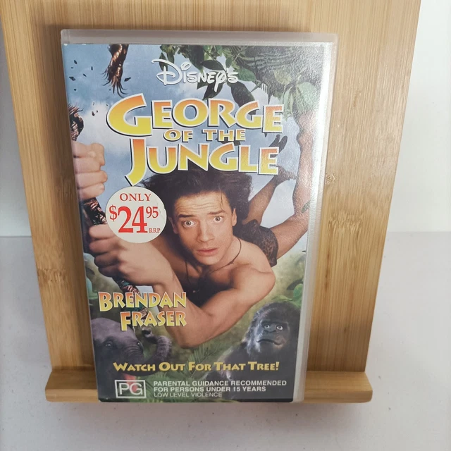 DISNEY GEORGE OF THE JUNGLE MOVIE Retro VHS Video Cassette Collectable ...