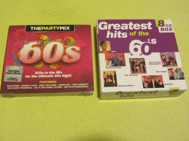 GREATEST HITS OF The 60's CD Box Set & The Party Mix 60's (new) 2 ...