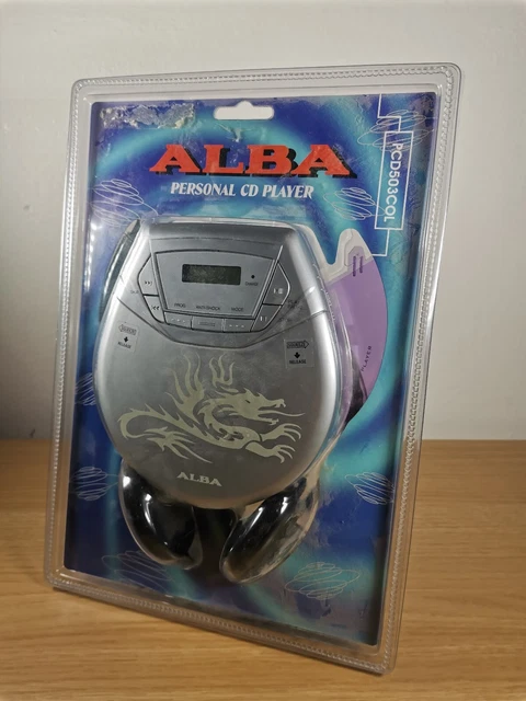 VINTAGE ALBA PERSONAL CD Player Dragon Design Brand New £49.98 ...