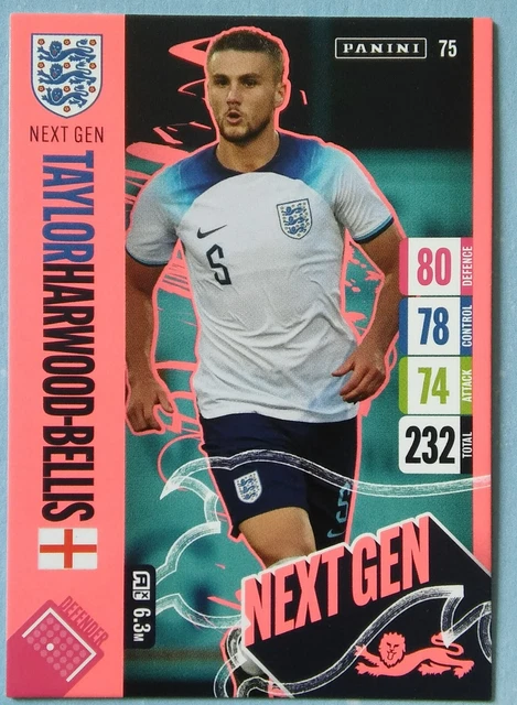 PANINI INGHILTERRA 2024 Euro - Carta Next Gen - Taylor Harwood-Bellis d ...