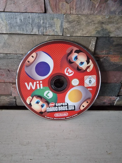 NEW SUPER MARIO Bros Videogame - Nintendo Wii. UK. ***disc only*** £10. ...