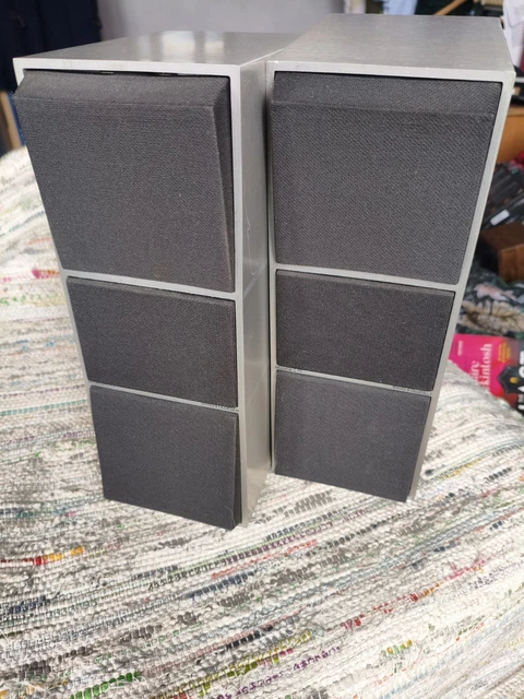 BANG AND OLUFSON Beovox C75 Silver Retro Hi-Fi Speakers £134.88 ...
