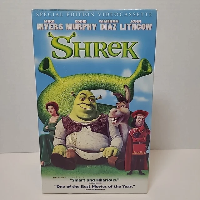 SHREK (BIG BOX VHS, 2001) Mike Myers Eddie Murphy Cameron Diaz £5.81 ...