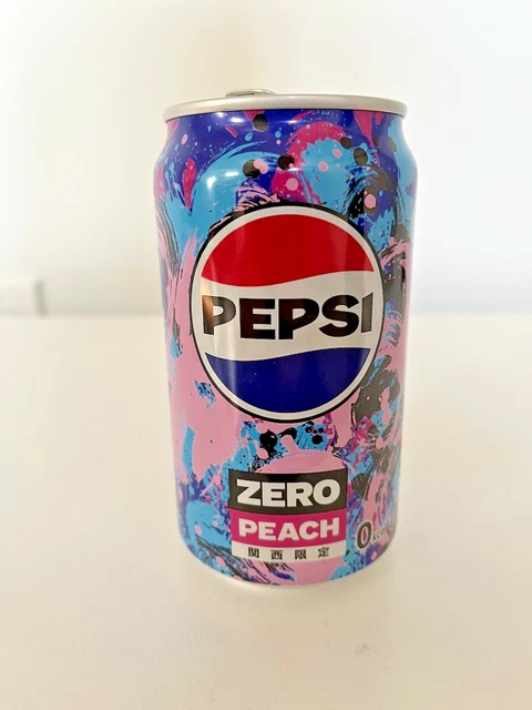PEPSI ZERO PEACH Can - Rare Exclusive Limited Edition - Japan Expo 2025 (empty) $25.00 - PicClick CA