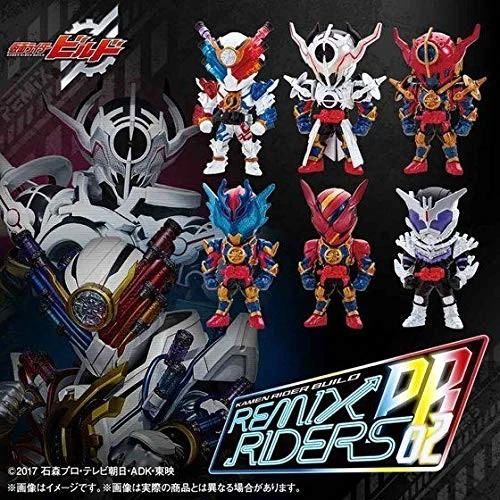 KAMEN RIDER BUILD REMIX RIDERS PB02 6 Figure Premium Bandai Hero Japan ...
