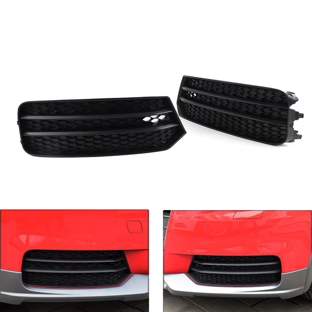 HONEYCOMB MESH FRONT Bumper Lower Air Guide Grille Cover For Audi A1 ...