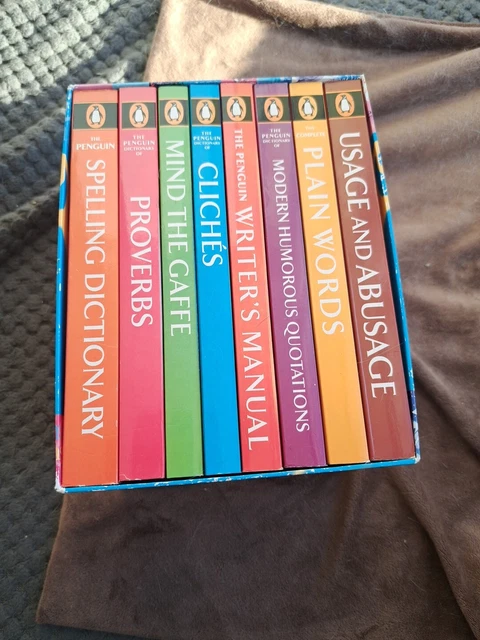 THE PENGUIN COMPLETE English Reference Collection 8 Book Box Set £5.00 ...