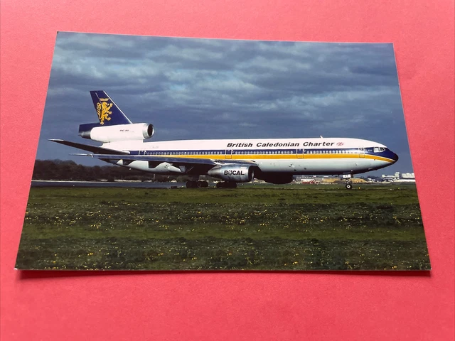 BRITISH CALEDONIAN CHARTER McDonnell-Douglas DC-10 G-BJZE colour ...