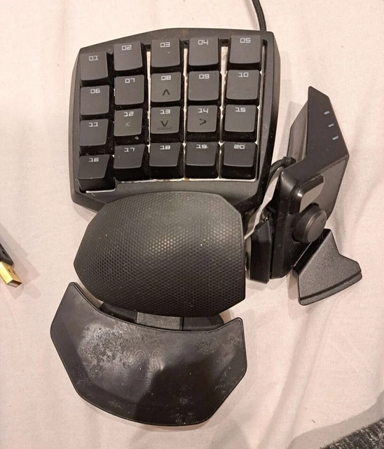 RAZER ORBWEAVER CHROMA RGB Gaming Keypad, Razer Orange Silent Switches ...