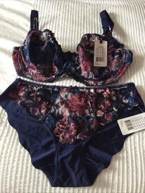 FANTASIE ERICA BRA And Brief Set Bra 32F Panties Small Bnwt £17.99 ...