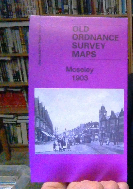 MAP OF MOSELEY 1903: Warwickshire Sheet 14.13a by Alan Godfrey NEW ...