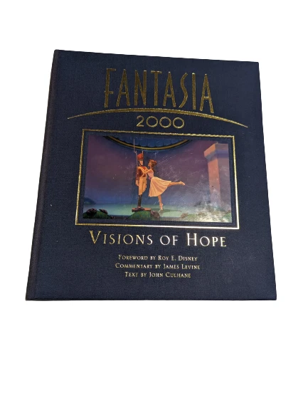 WALT DISNEY FANTASIA Hardcover Books, Fantasia and 2000 Visions of Hope ...