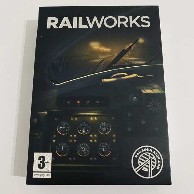 TRAIN SIMULATOR RAILWORKS PC DVD Windows Game Rail Simulator 2 ...