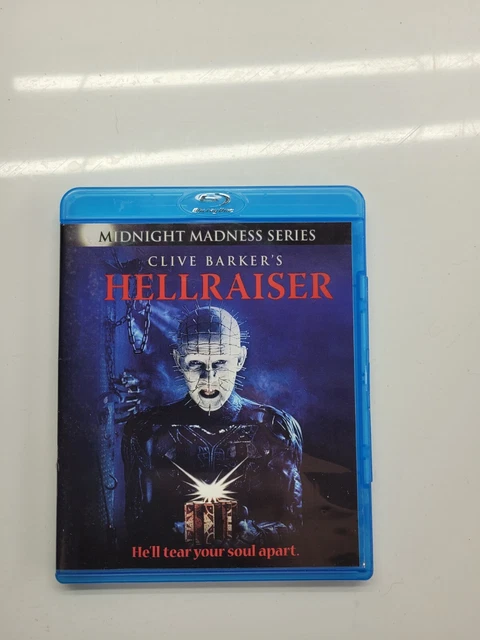 HELLRAISER (BLU-RAY, 2011) Image Entertainment 1987 Midnight Madness Series *FV1 $9.99 - PicClick CA