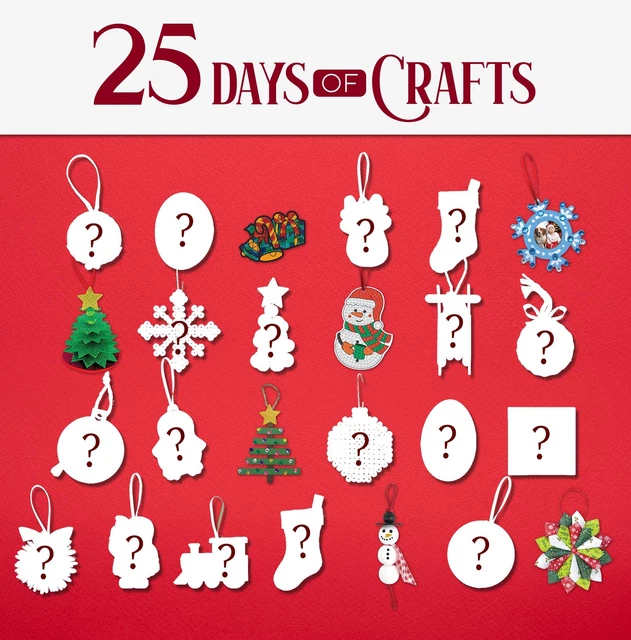 25 DAY CHRISTMAS Craft Advent Calendar 2025, Crafting Through the ...