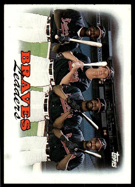 1988 TOPPS ALBERT Hall/Dale Murphy/Ken Griffey/Dion James Atlanta ...