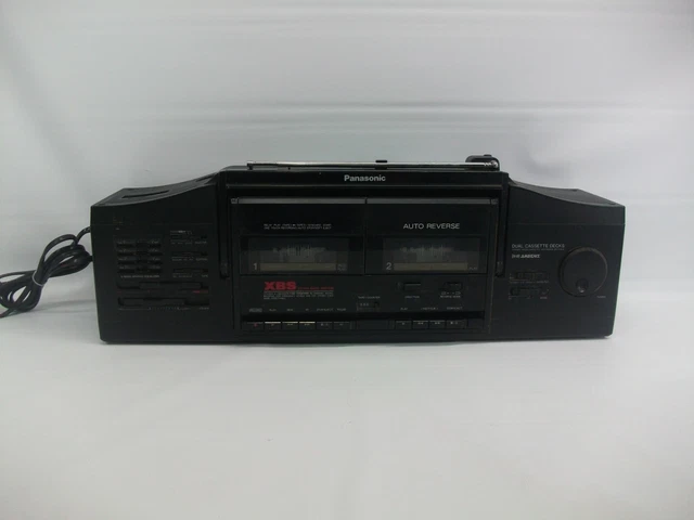PANASONIC RX-FW39 VINTAGE Portable Boombox Japan Parts Repair Has Power ...