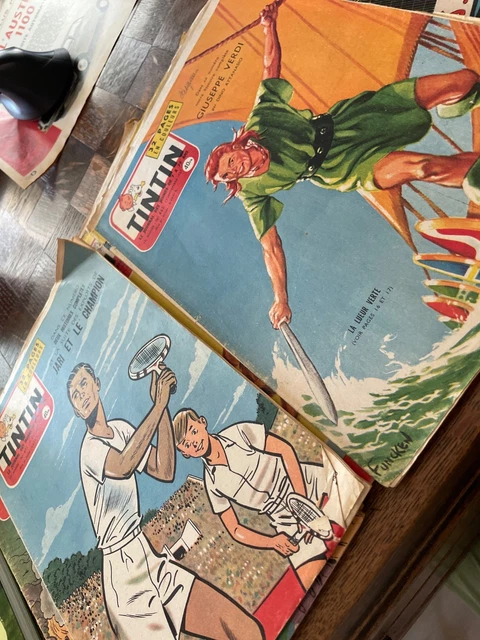 TIM UND Struppi Tintin 6 Hefte 1955-57 Graton Dan Cooper Tim und ...