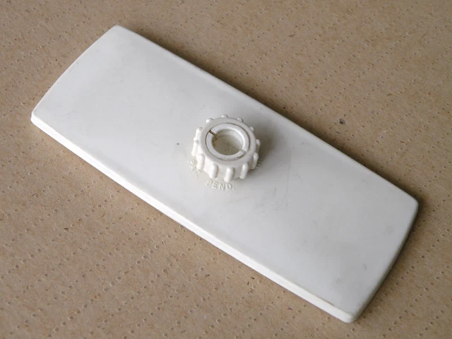 JEMCA NOS INTERIOR Rear View Mirror Head Only White Ford Anglia 105E ...