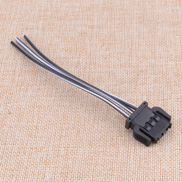 3 PIN CONNECTOR Housing Plug Socket Harness Fit For Audi VW Seat Skoda ...