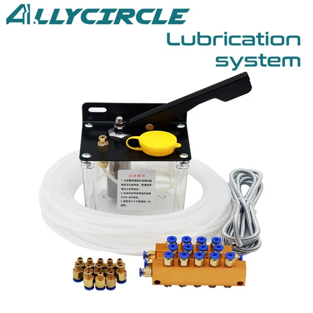 CNC MACHINE OIL Lubrication System Output Joint 4/6MM for CNC Router ...