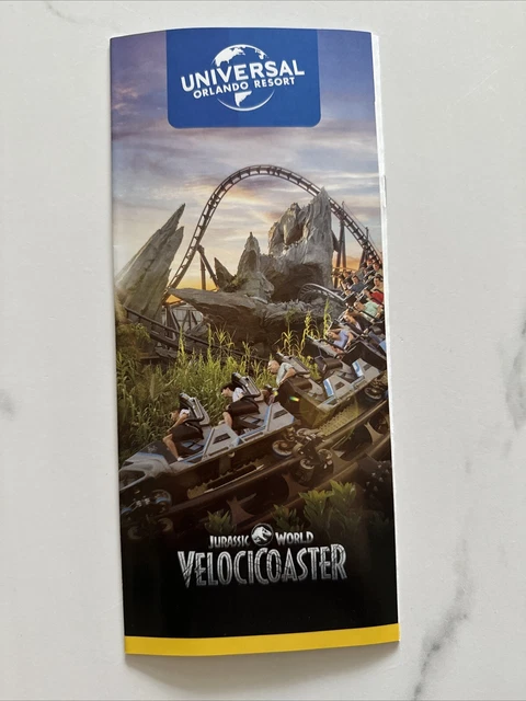NEWEST COLLECTIBLE 2024 Universal Orlando resort Park Guide Map ...