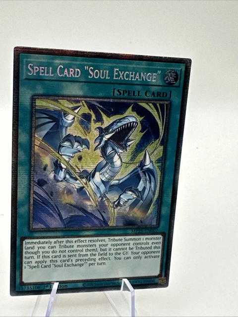 2025 MEGA-PACK SPELL Card "Soul Exchange" 1stED NM Starlight Rare MP25 ...