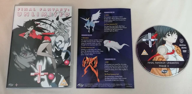 DVD - FINAL Fantasy Unlimited Phase 2 DVD Anime Manga PAL UK R2 Cert PG ...