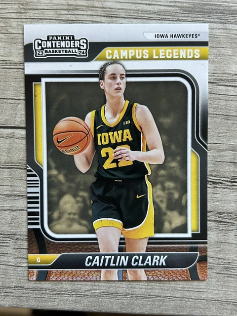 2024 PANINI CAITLIN Clark Collection #CL1 Campus Legends Insert Iowa ...