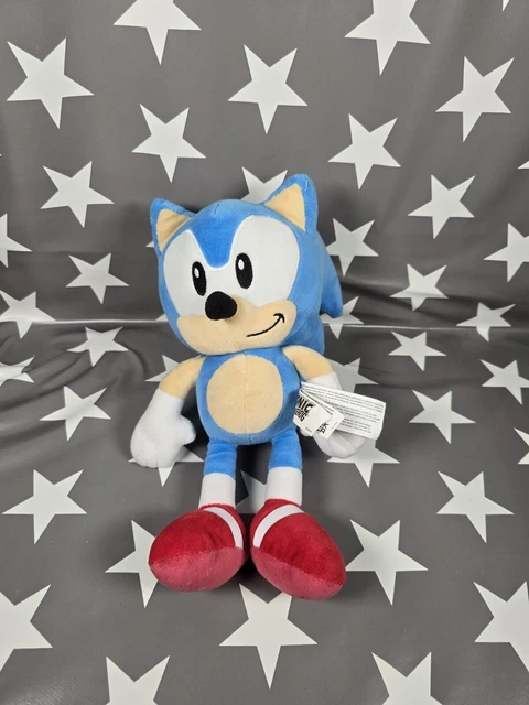 30CM SONIC BLUE Plush Toy The Hedgehog Sonic Knuckles £9.99 - PicClick UK
