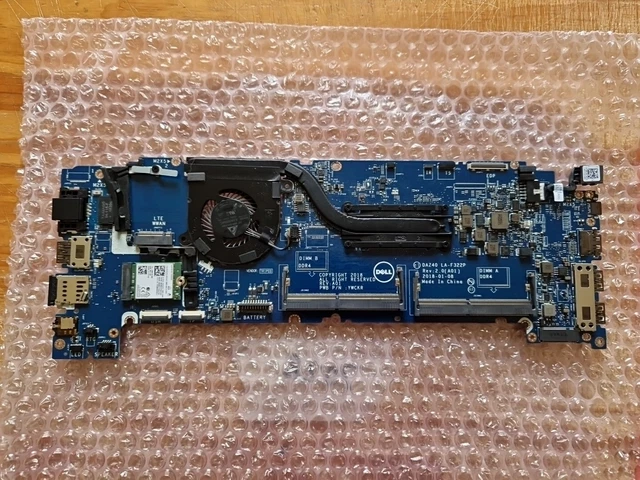 DELL LATITUDE 7490 I5-8350U Laptop Motherboard System Board Mp4Dv £59. ...