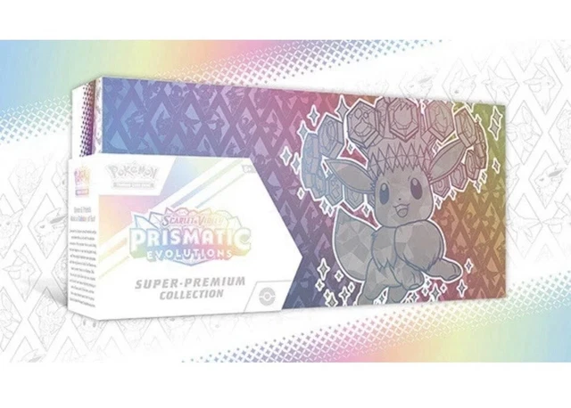 POKEMON TCG - Prismatic Evolutions Super-Premium Collection - PREORDER ...